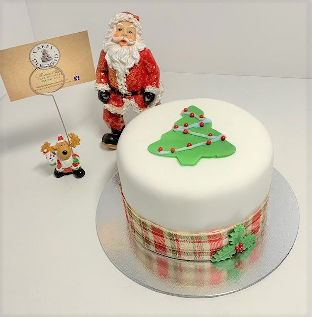 Christmas Cake - 5" round cake – cakes-devoured